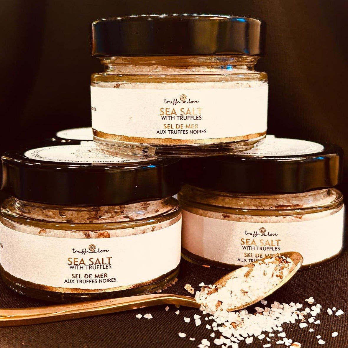 Sea Salt with Black Truffles – Kovacic Truffles